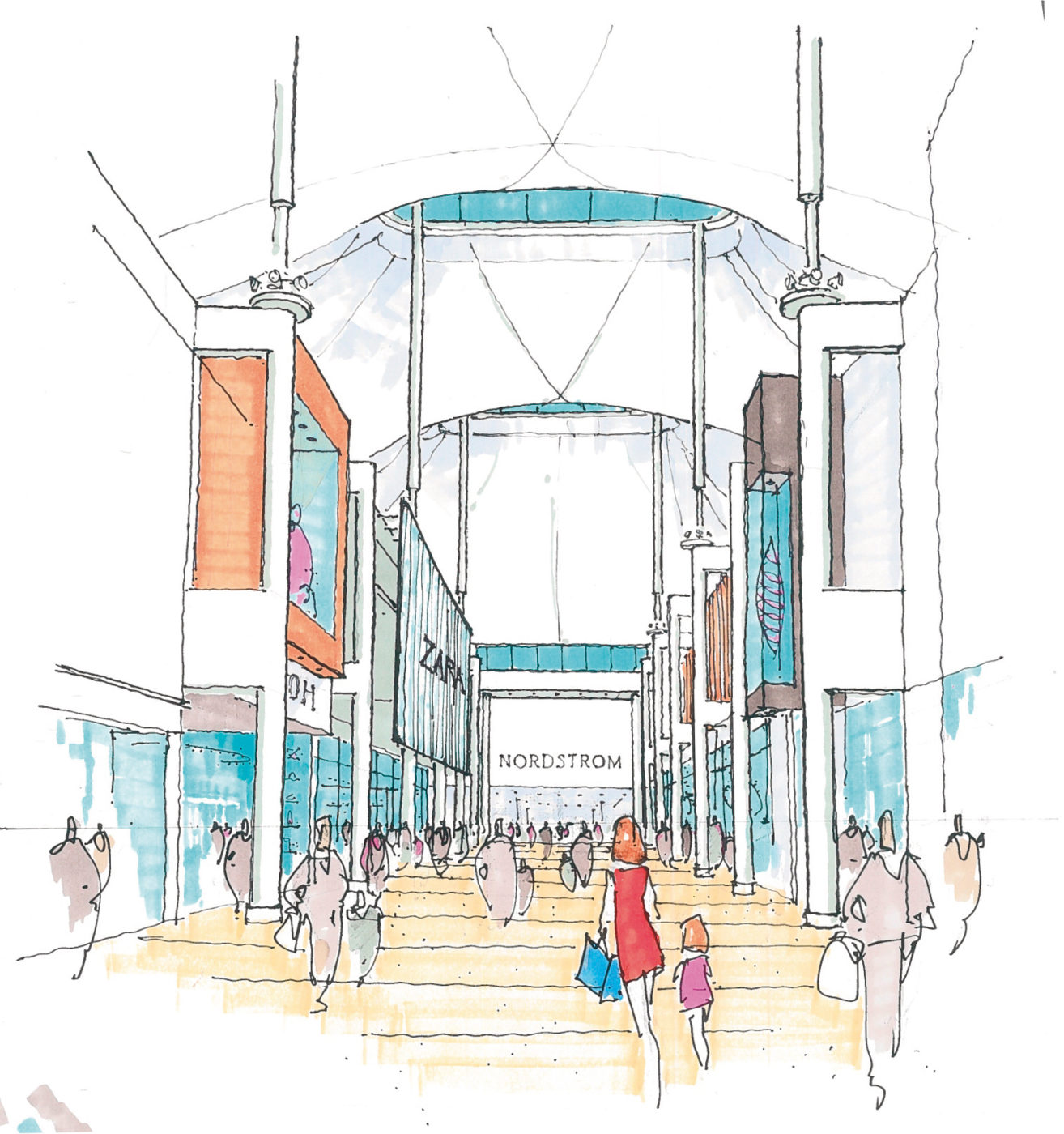CF Sherway Gardens Renovations - DIALOG | DIALOG