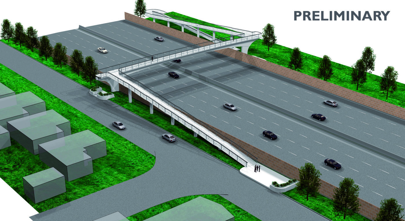 Glenmore Trail Pedestrian Bridge at Legsby Road - DIALOG | DIALOG