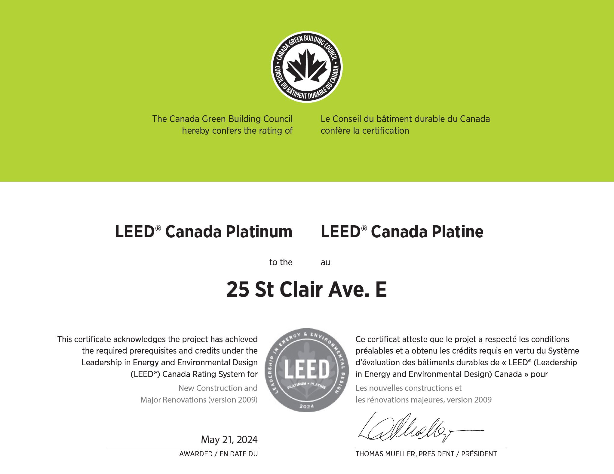 DIALOG Showcases Commitment to Sustainable Design Receiving Third LEED ...