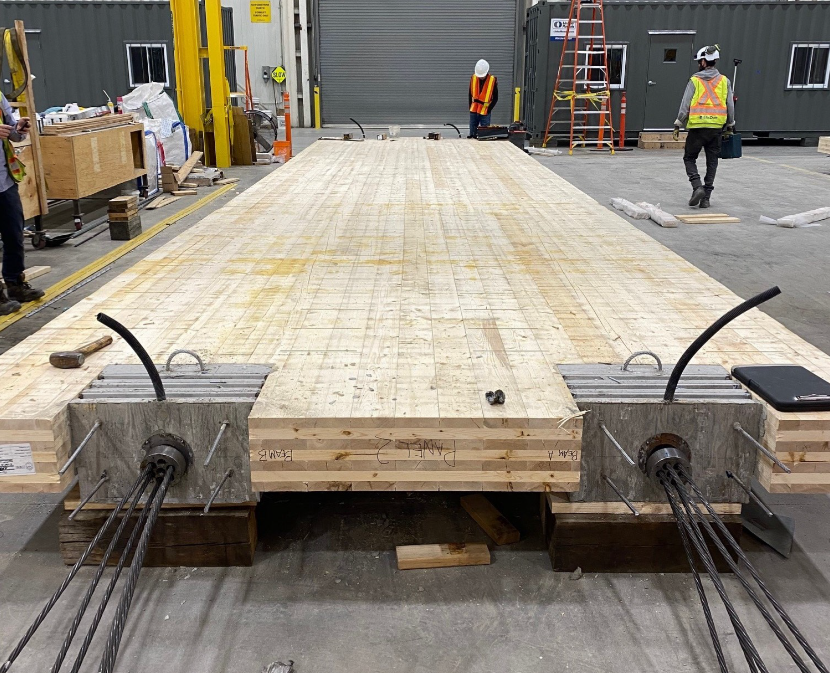 Plank Concrete Floor System
